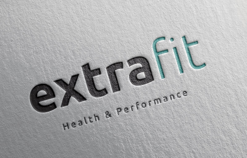 Extrafit Health & Performance Logo & Flyer - The Glow Studio