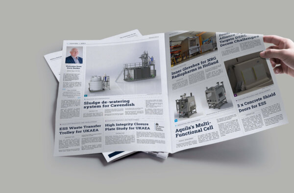 Aquila Nuclear Engineering Newspaper Themed Newsletter