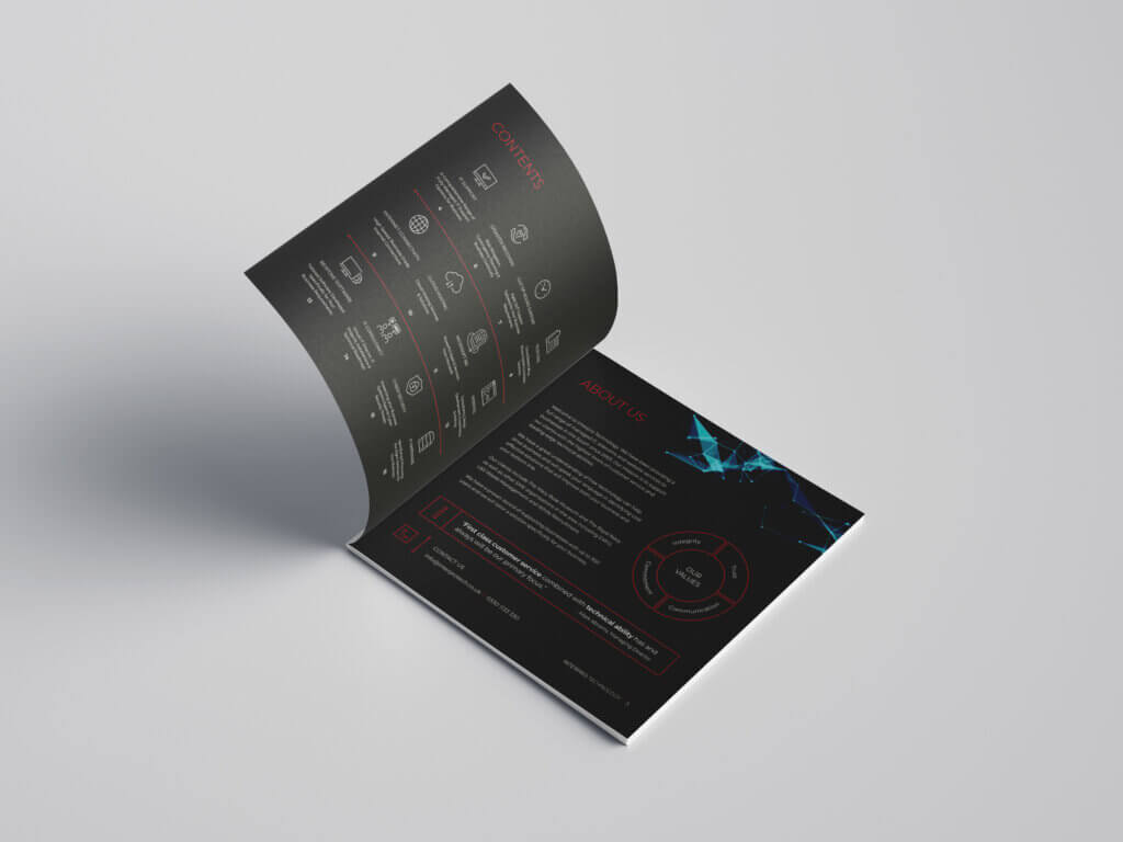 Brochure Refresh for IT Support Company, Interpro Technology
